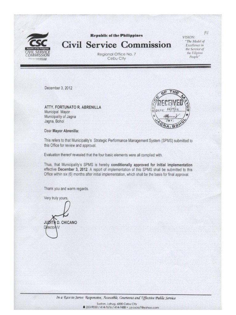 Jagna Strategic Performance Management System SPMS | PDF