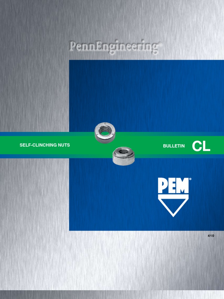 PEM | PDF | Nut (Hardware) | Screw
