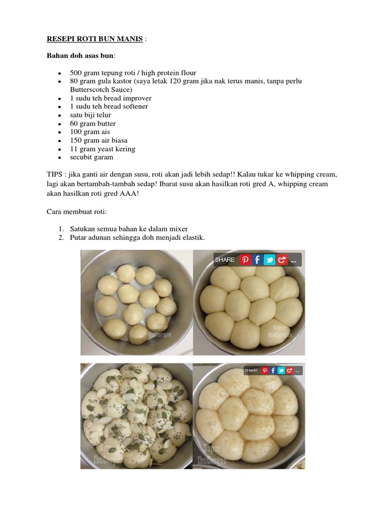 Resepi Roti | PDF