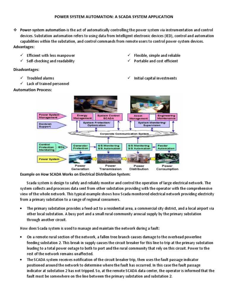 Scada Report | Download Free PDF | Electrical Substation | Scada