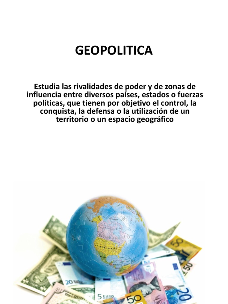 Geopolitica | Geopolítica | Geografía