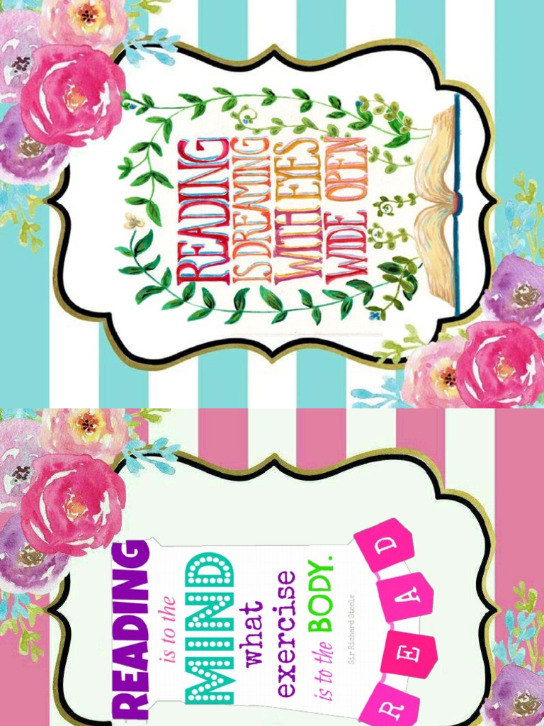 Sudut Bacaan Reading Poster | PDF