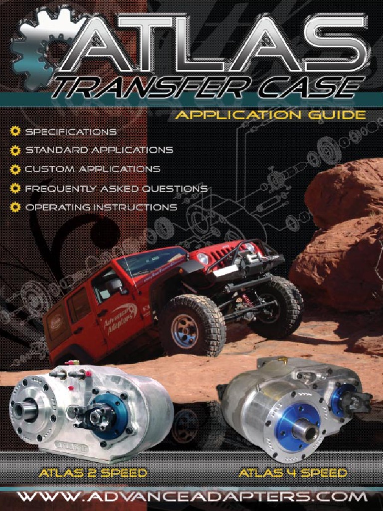 Atlas Transfer Case Application Guide | Download Free PDF ...