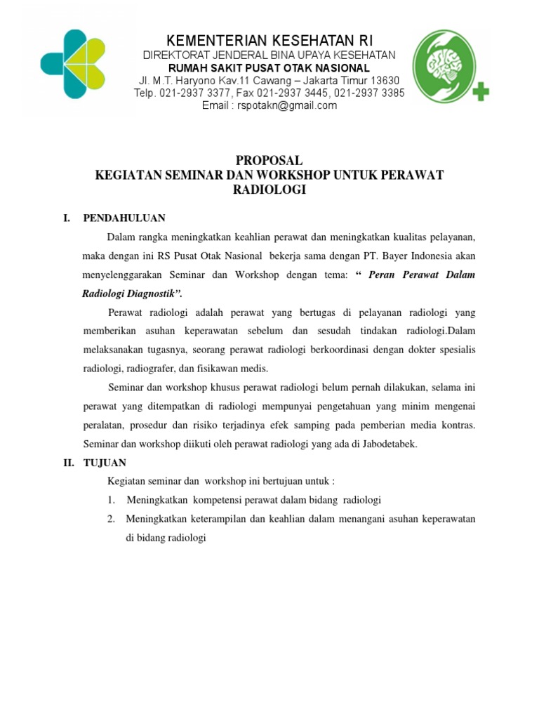Kegiatan Seminar Dan Workshop Perawat Radiologi Final | PDF ...