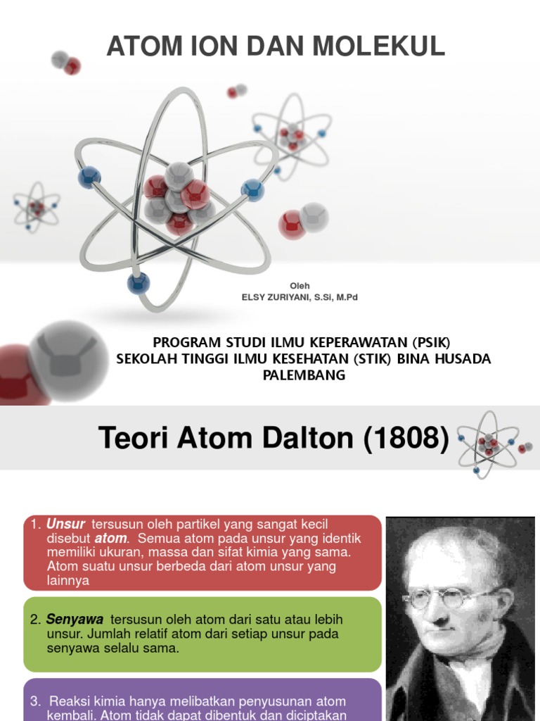 Uts Materi Atom Ion Dan Molekul Pertemuan 2 | PDF