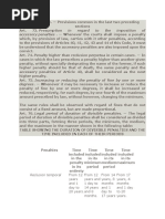 Classification of Penalties Principal Penalties: Capital Punishment ...