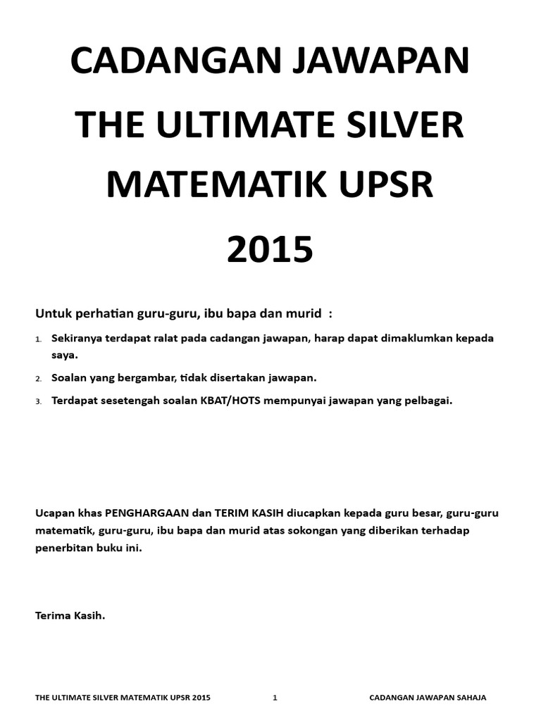 PECAHAN DAN PERBILANGAN | PDF