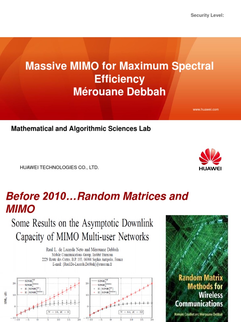 Massive MIMO | PDF | Mimo | Networks