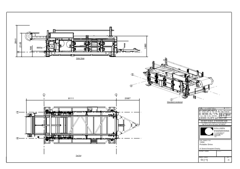 A1 General Arrangement Drawing | PDF | Metalworking | Mechanical ...