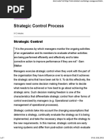 Characteristics of Effective Control Systems | PDF | Strategic ...