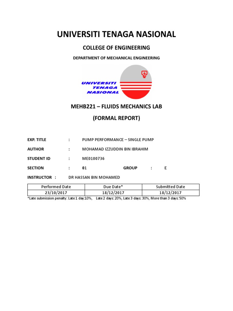 Universiti Tenaga Nasional: College of Engineering | PDF