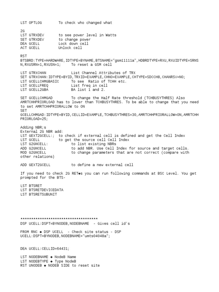 Comprehensive guide to configuring and managing 2G, 3G and 4G network ...