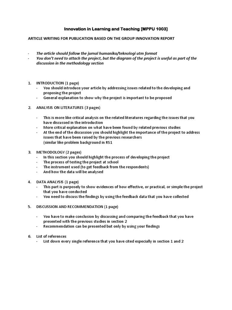 Contoh Proposal Inovasi Produk Terbaru - Riset