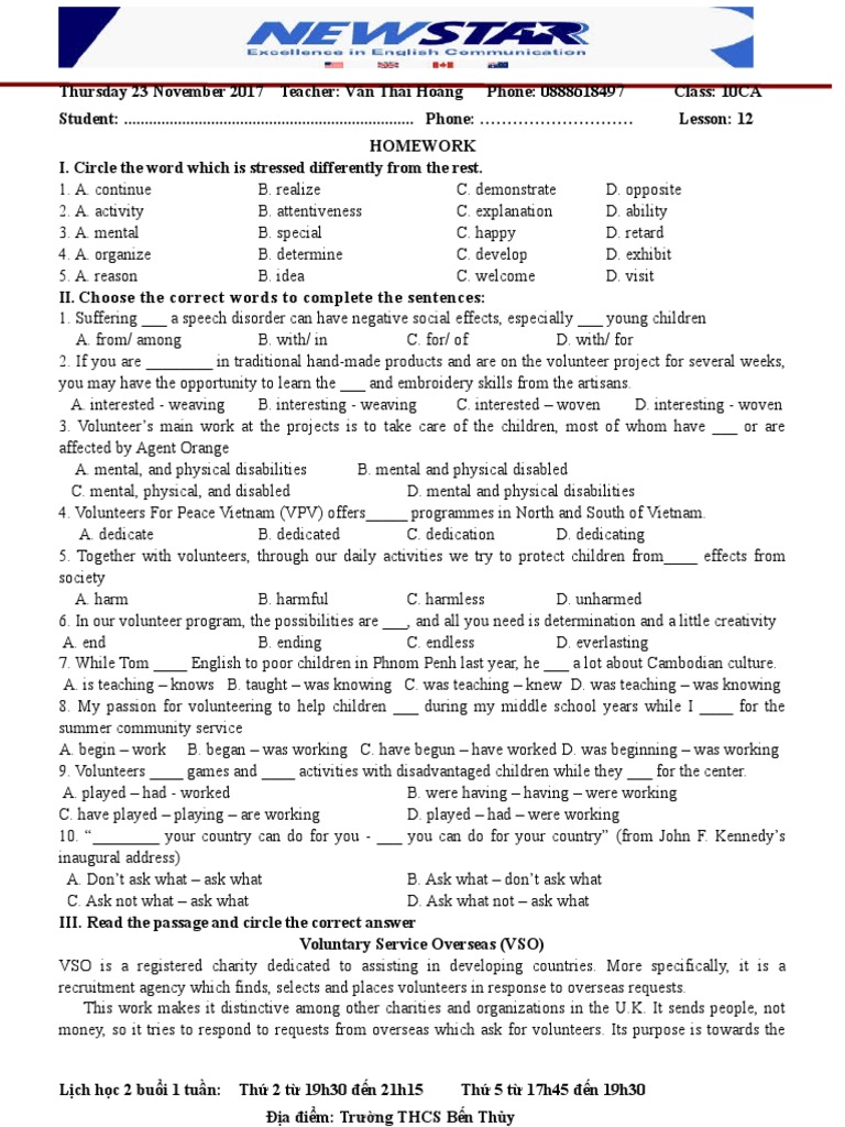 Buoi 12 | PDF | Volunteering | Psychology