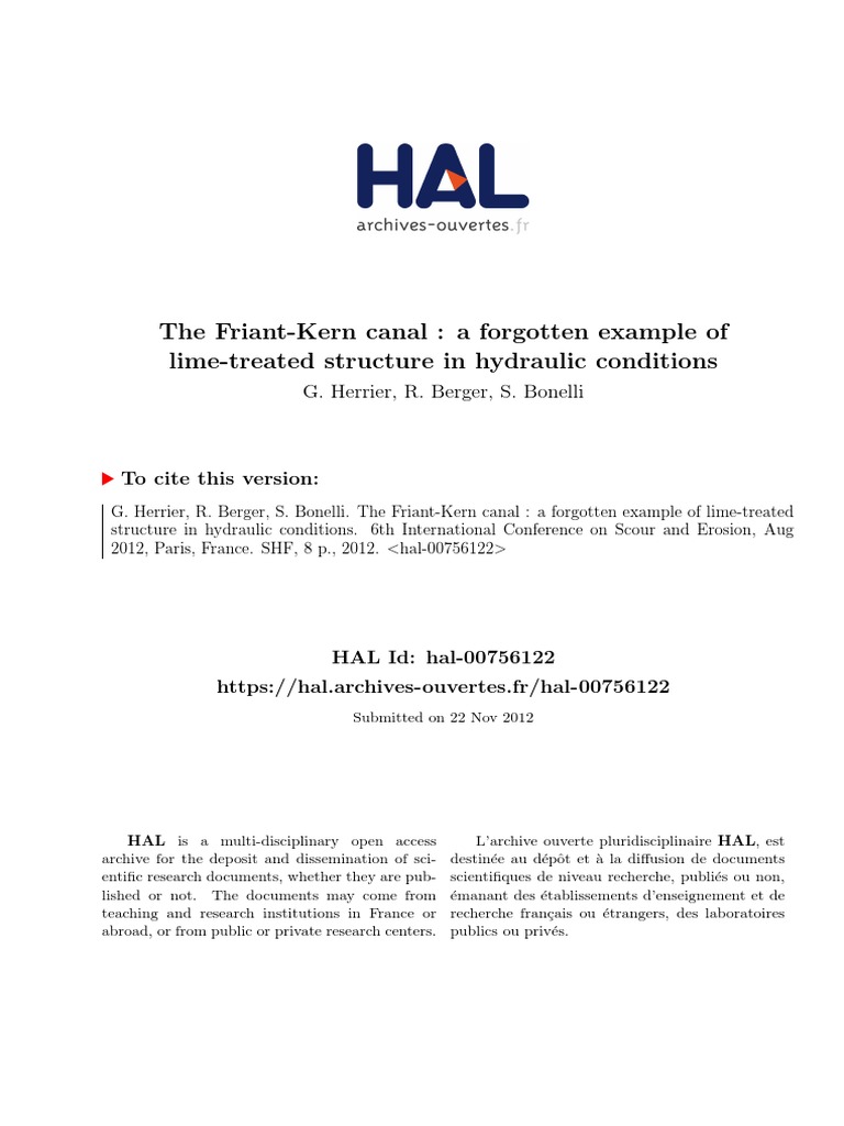 An Experimental Full-Scale Hydraulic Earthen Structure in Lime Treated ... An Experimental Full-Scale Hydraulic Earthen Structure in Lime Treated ...