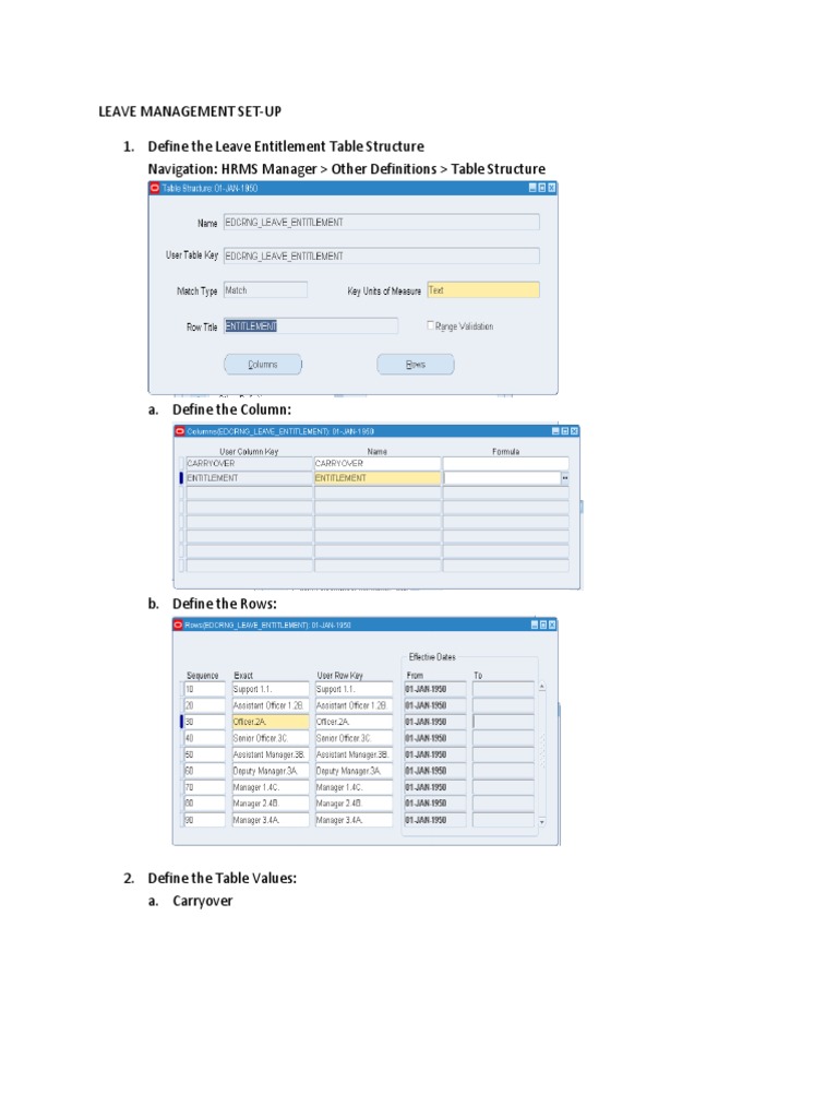 LEAVE MANAGEMENT SETUP | PDF | Areas Of Computer Science | Computing