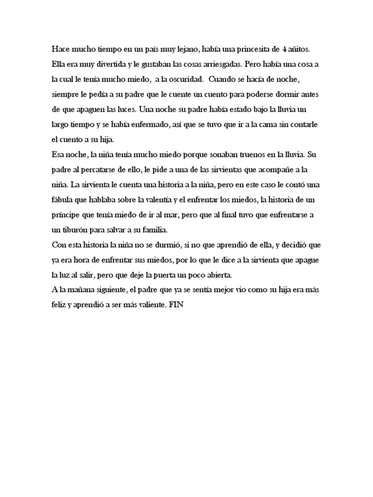 Cuento Infantil - La Niña Que No Podia Dormir | PDF