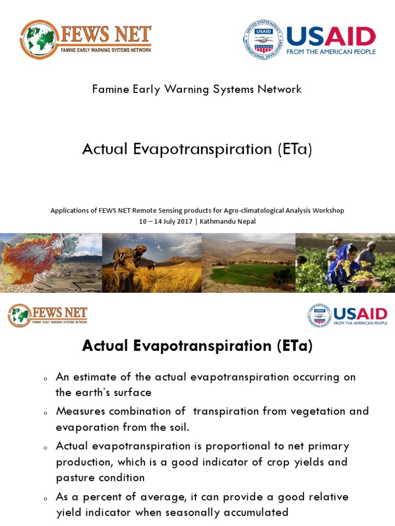 Actual Evapotranspiration | PDF | Evapotranspiration | Meteorology