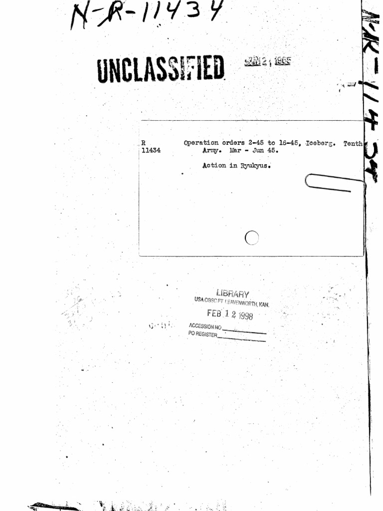 WWII 10th Army Report | PDF | Military Organization | Military