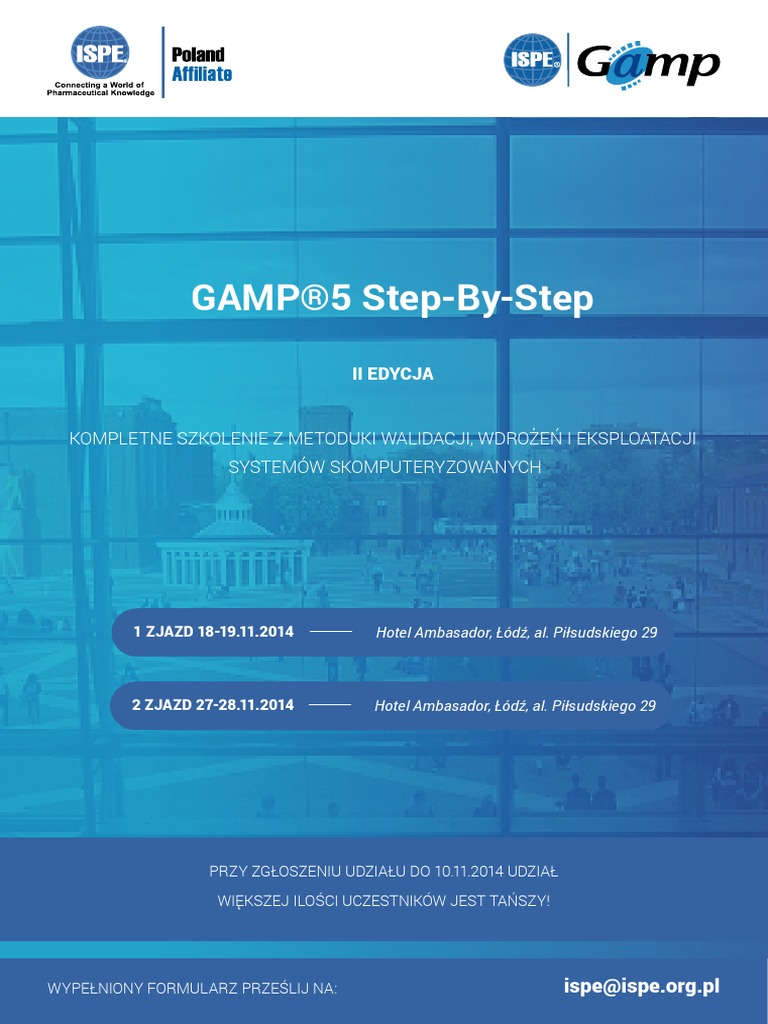 GAMP 5 Step-By-Step | PDF