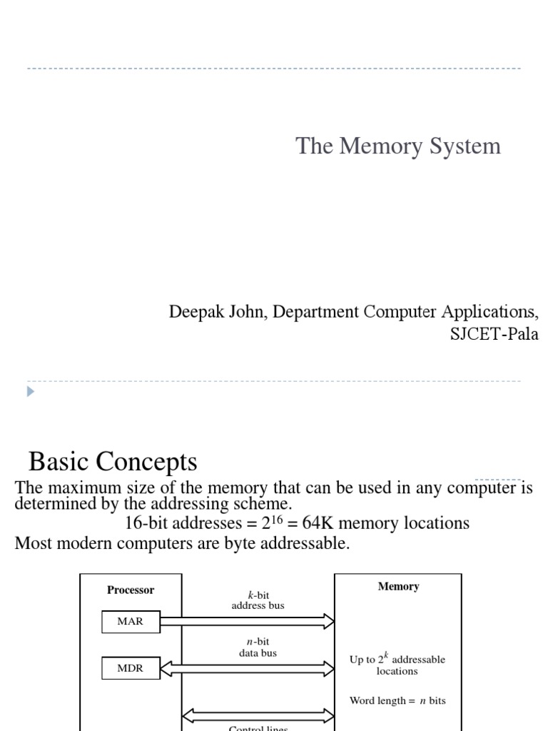 Computerorganization Memor 121107001301 Phpapp01 | PDF | Cpu Cache | Dynamic Random Access Memory