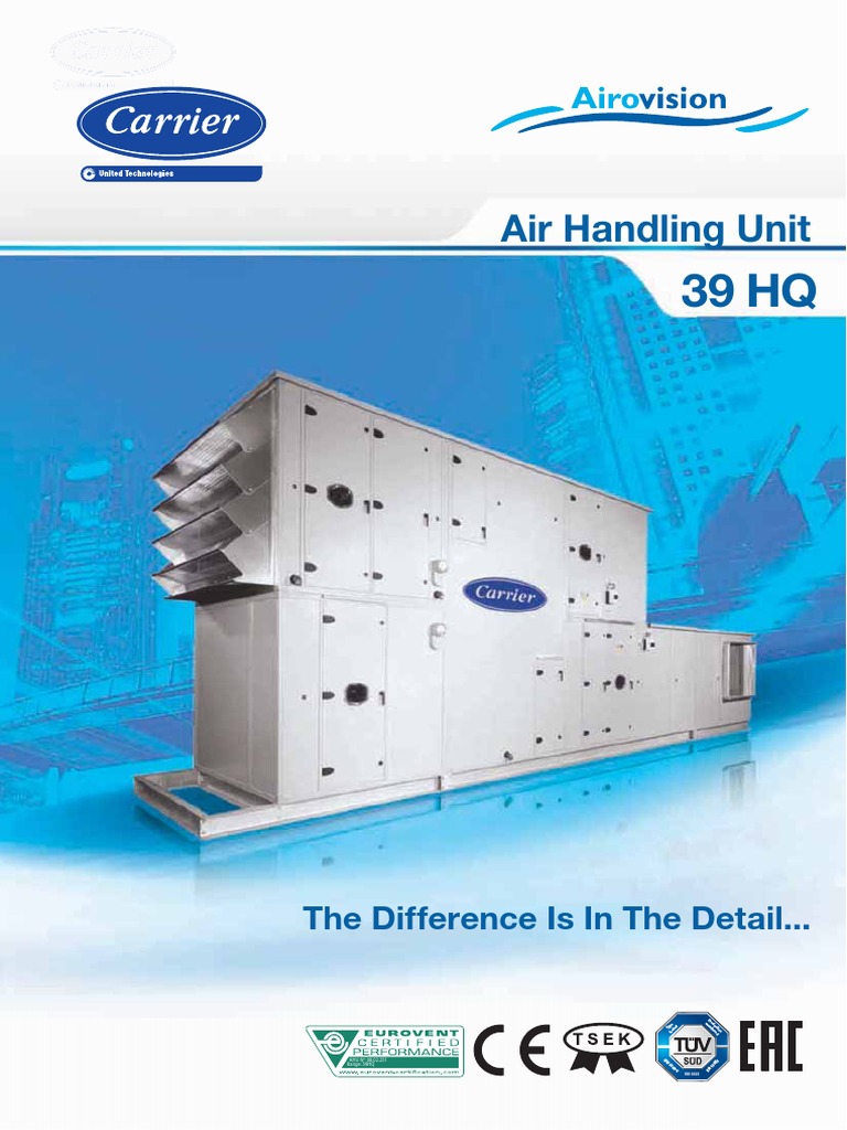 Carrier AHU | Building Insulation | Temperature