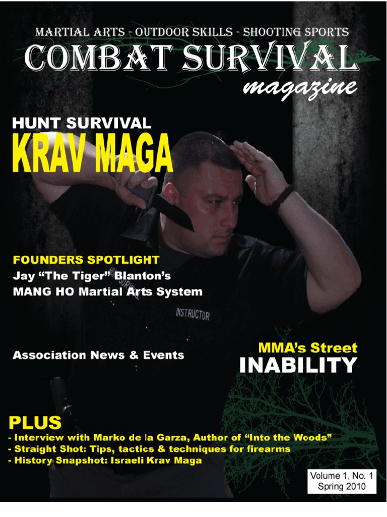 Combat Survival Magazine Vol 1 | PDF | Krav Maga | Ultimate Fighting ...