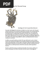 Cthulhu Mythos Deities Overview | PDF