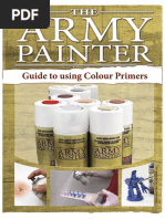 The Army Painter Colour Conversion Chart | PDF