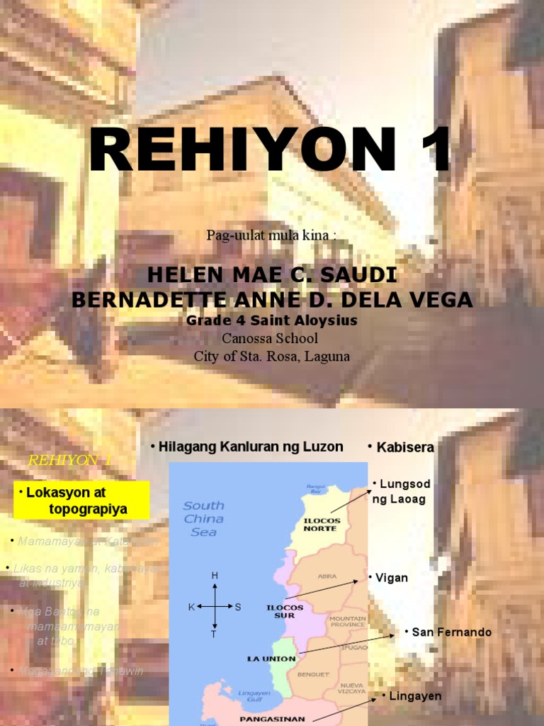 Region 1 - Rehiyon NG Ilocos | PDF