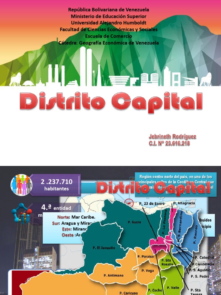 Distrito Capital - Caracas | PDF | Venezuela | Industrias