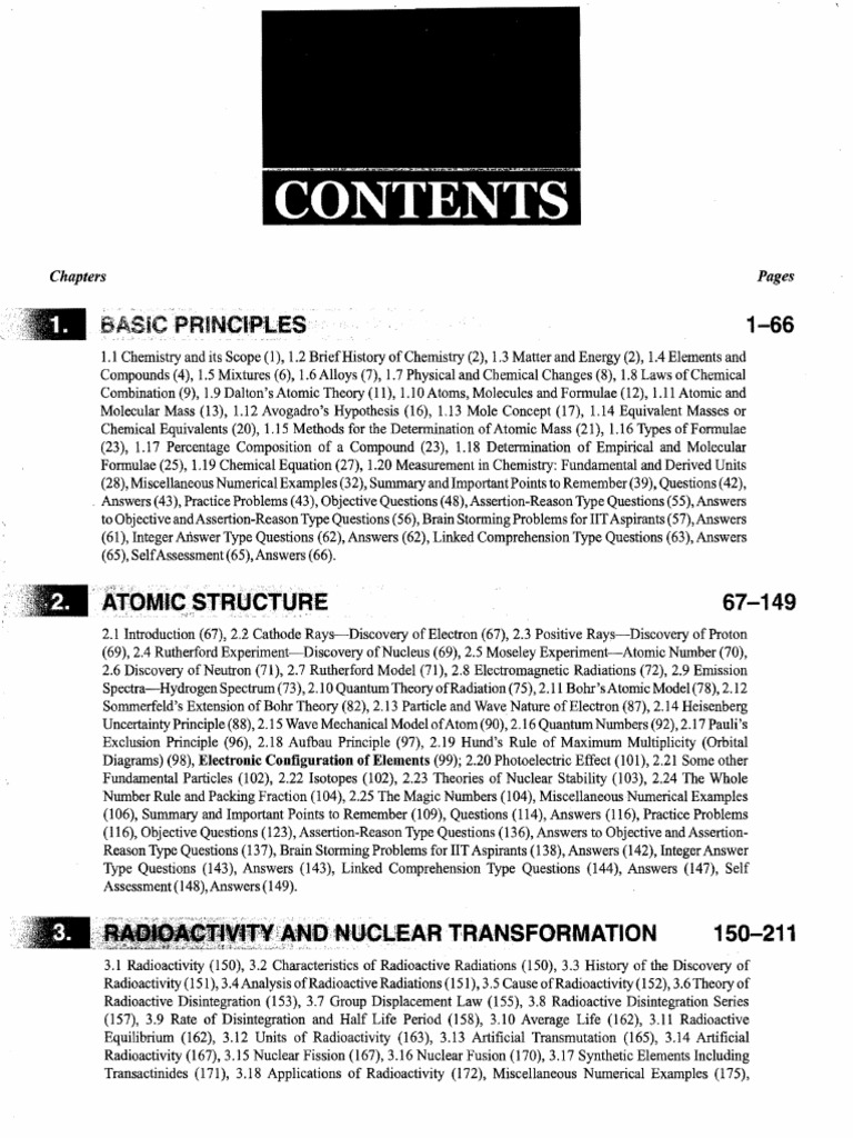 GRB Physical Chemistry IIT JEE PDF | PDF | Chemical Equilibrium | Chemistry