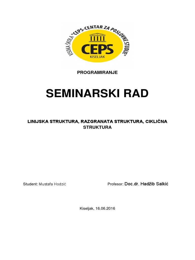 Programiranje | PDF