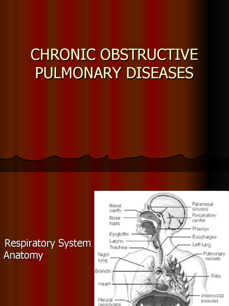 Chronic Obstructive Pulmonary Diseases | PDF | Lung | Exhalation