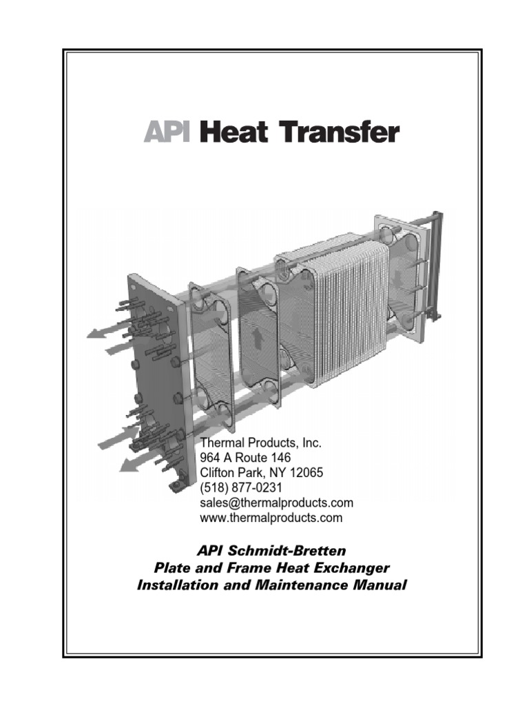 API Schmidt Bretten | PDF | Heat Exchanger | Leak