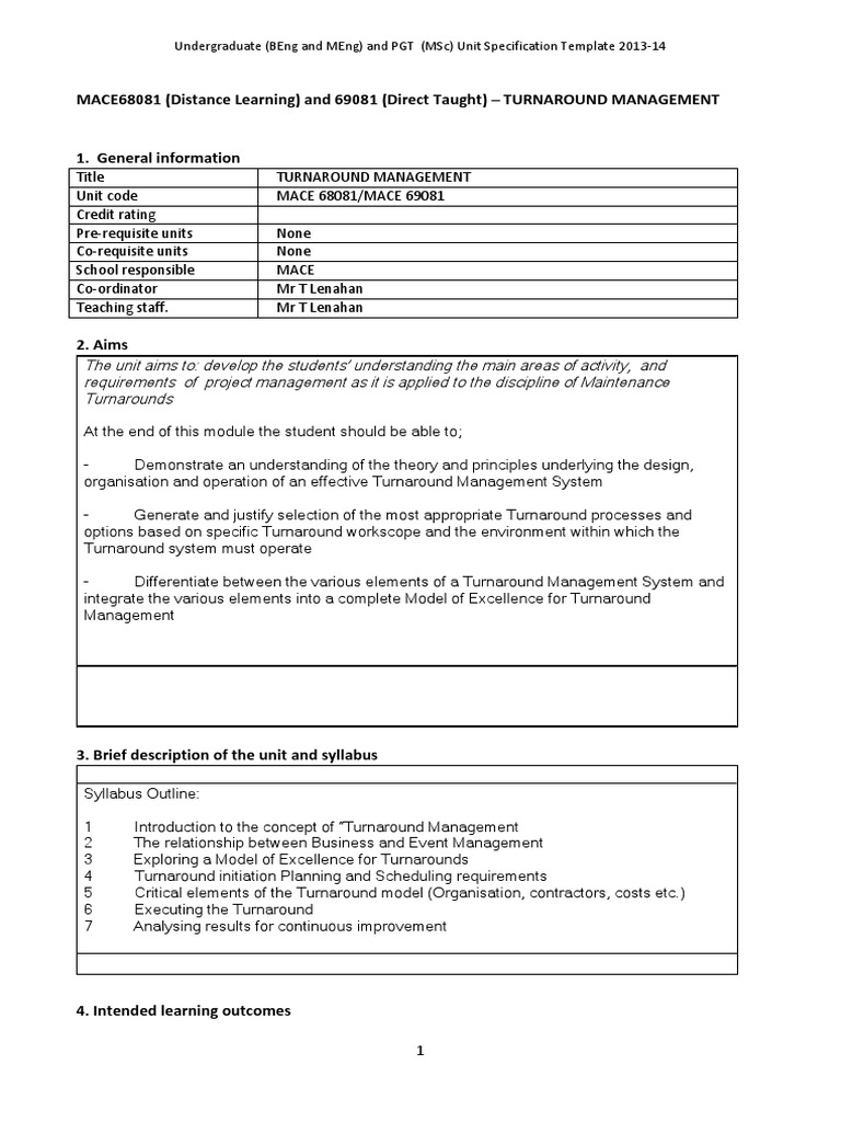 M08 2014 Unit Specification | PDF | Conceptual Model | Engineering