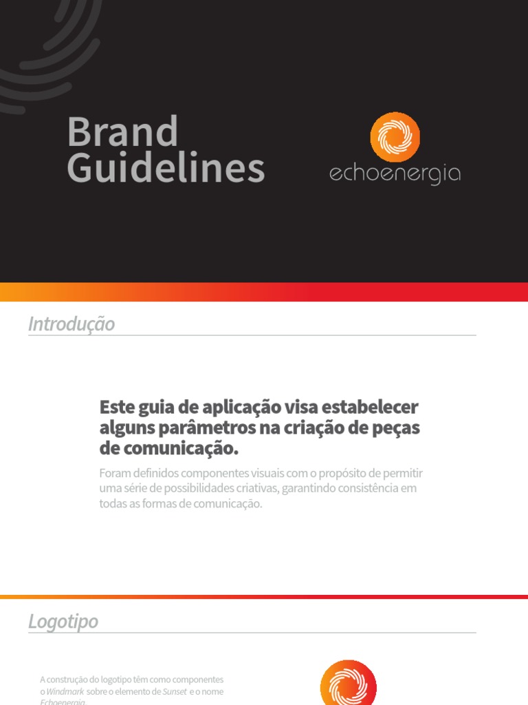 Echoenergia - Brand Guidelines | PDF | Science | Ciência (geral)