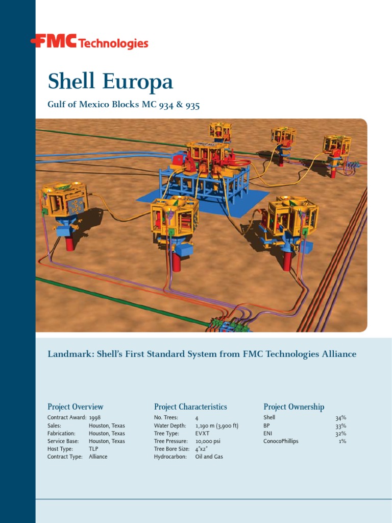 Shell Europa | PDF | Subsea (Technology) | Fossil Fuels