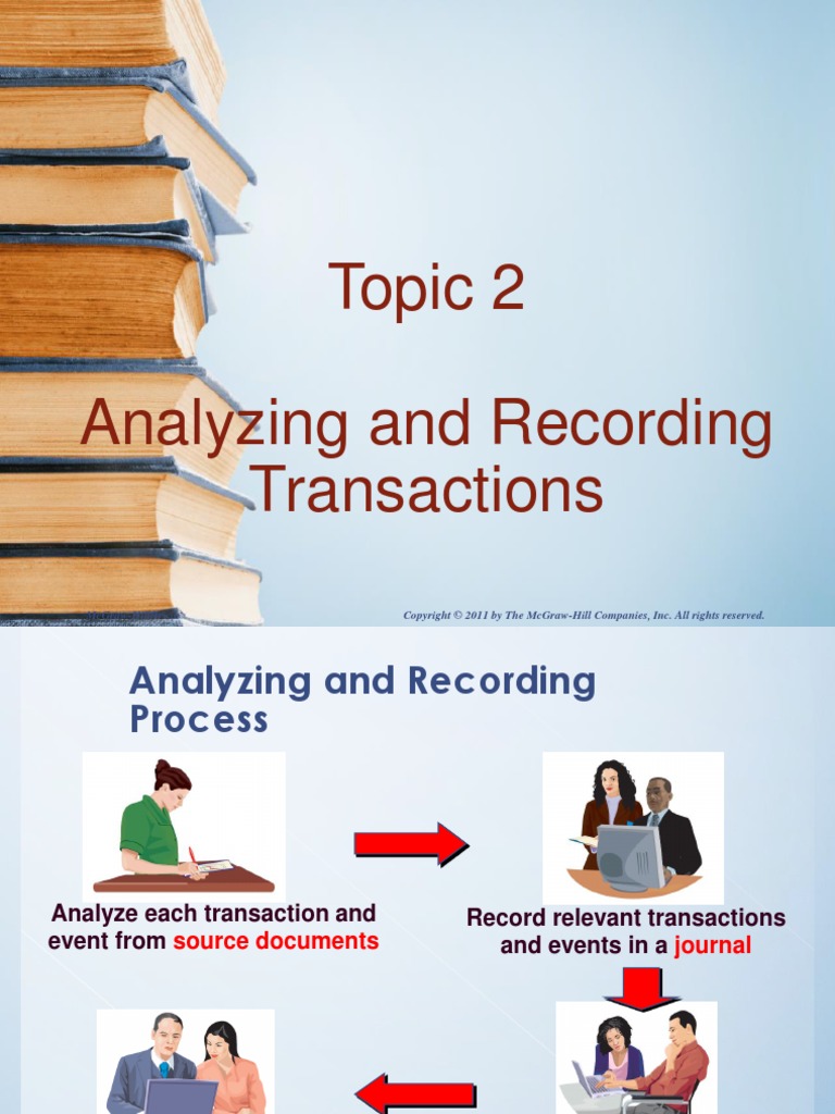 Topic 2 - The Accounting Cycle | PDF | Debits And Credits | Expense