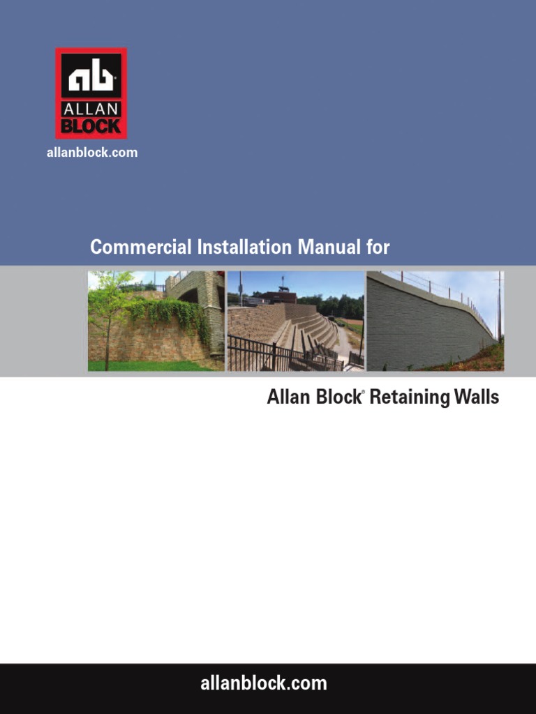 Ab Comm Manual | PDF | Masonry | Soil