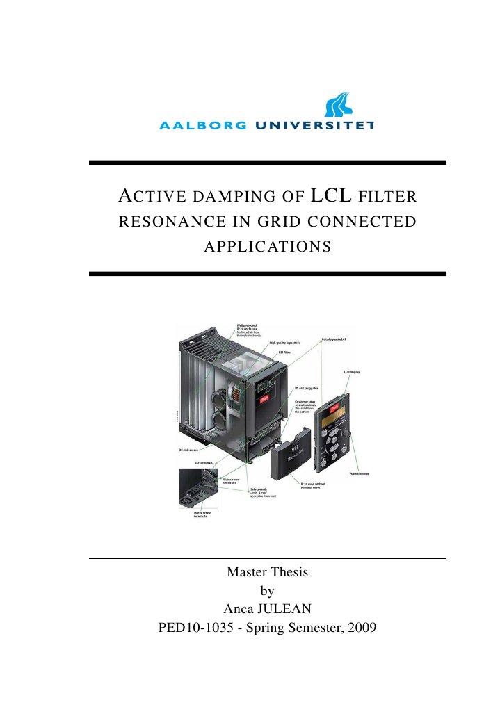 LCL 2 | PDF | Electronic Filter | Series And Parallel Circuits