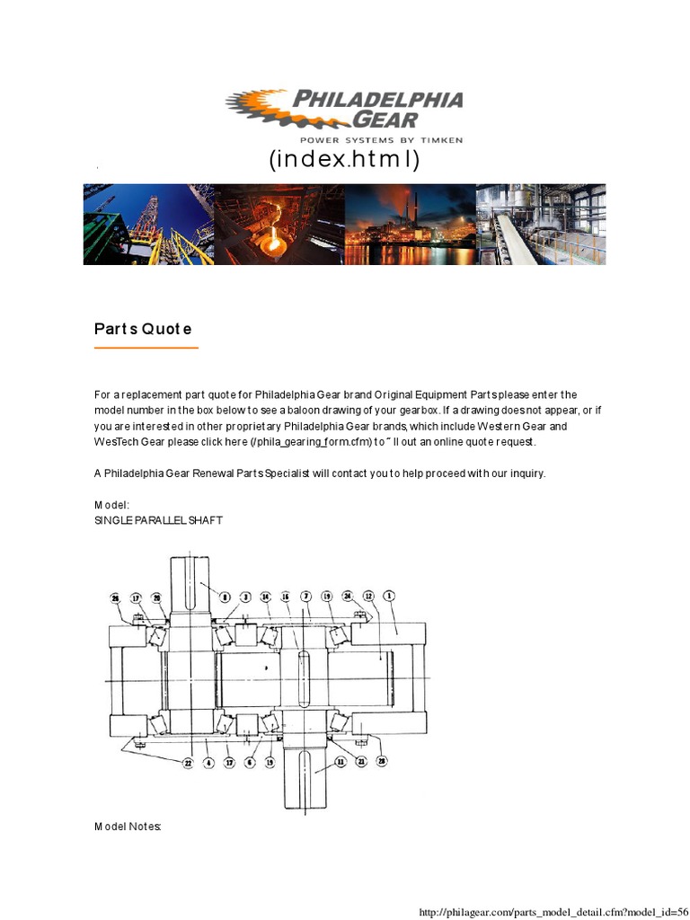 Philadelphia Gear | PDF | Gear | Transmission (Mechanics)