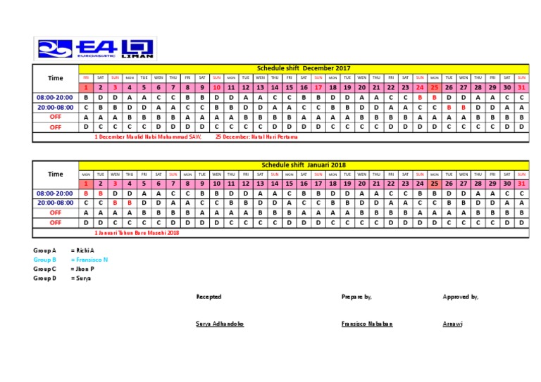 Cuti-Leave 2017-2018 | PDF