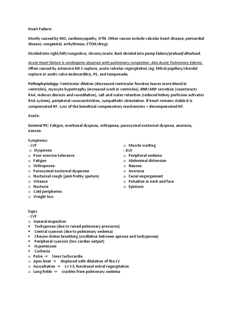 Heart Failure | PDF | Heart Failure | Medical Emergencies