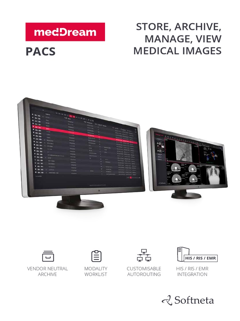 MedDream PACS Broshure - High | PDF | Multidimensional Signal ...