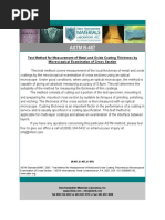 ASTM B499-09 (Coating Thickness Test) | PDF | Calibration | Magnetic Field