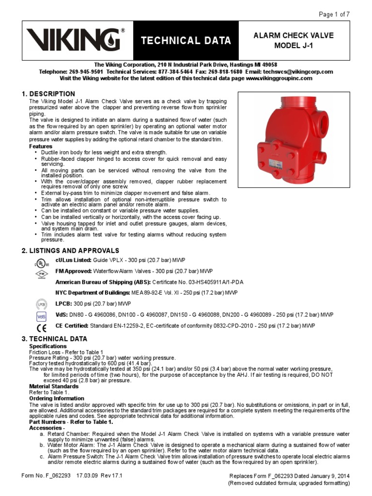Alarm CHECk Valve | Fire Sprinkler System | Valve | Free 30-day Trial ...