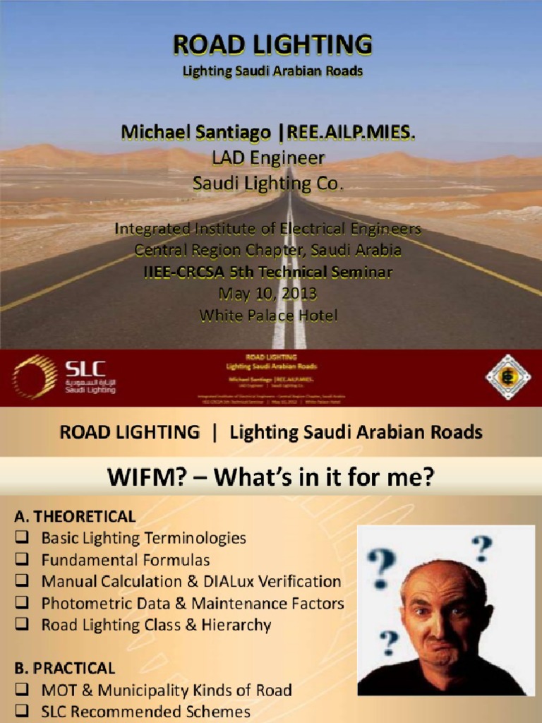 Mot Saudi Lighting | PDF