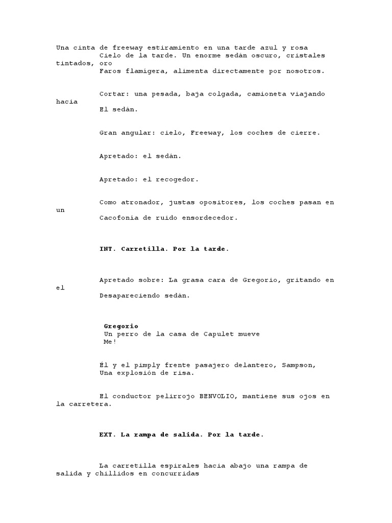 Romeo y Julieta Español | Amor | Naturaleza