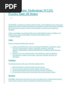 IV-8 Test - Module 7 Care Planning | PDF | Clinical Medicine | Health Care